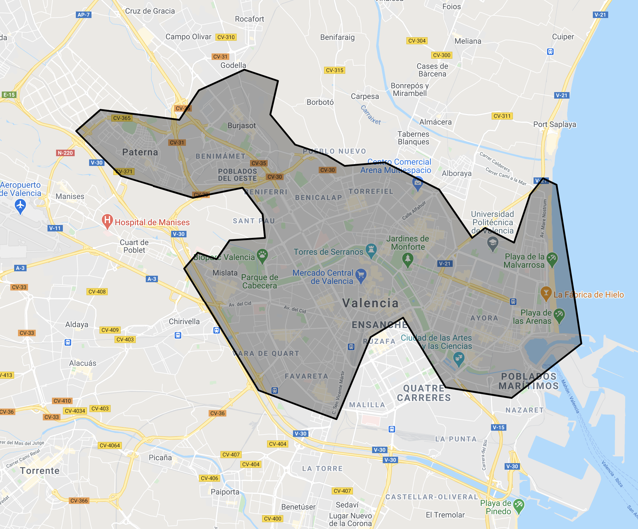 Valencia - Radar Pogo